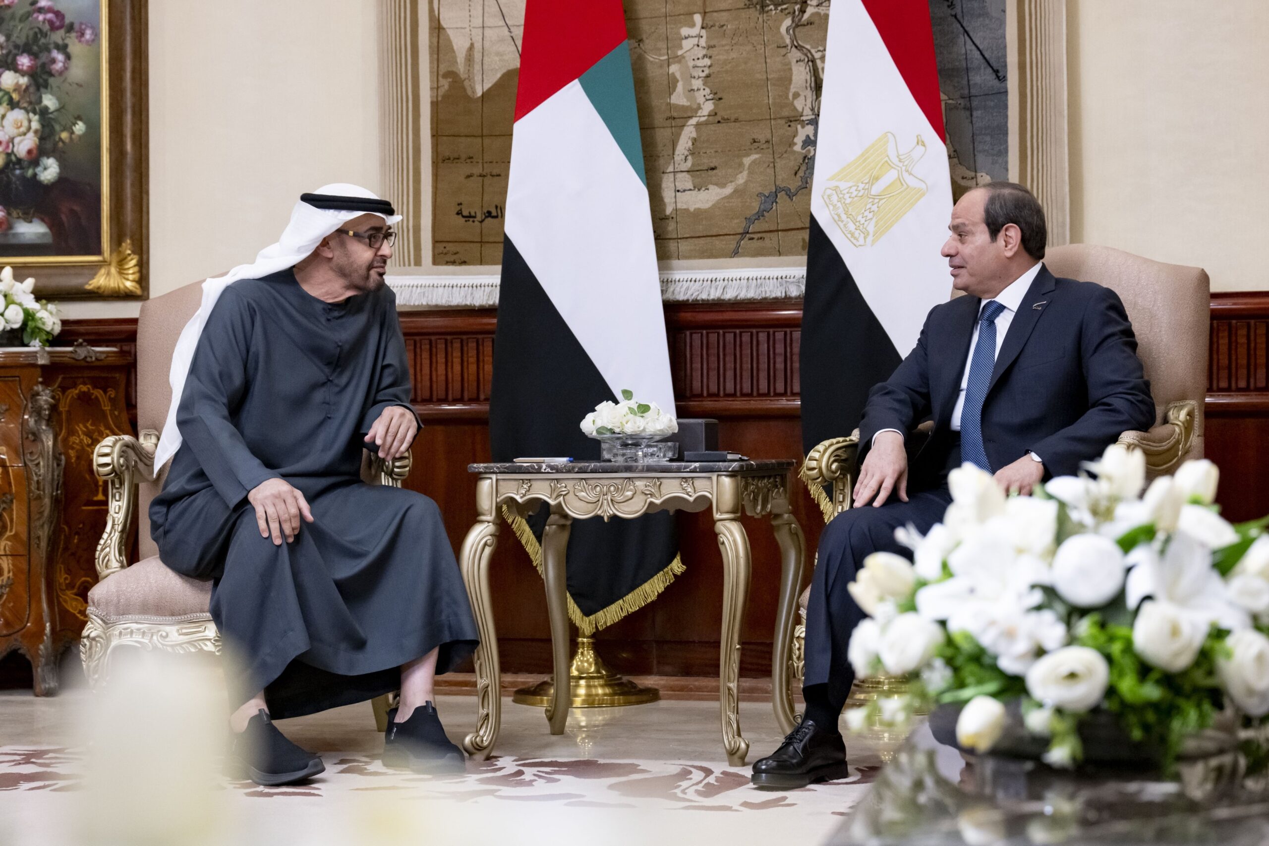 UAE, Egypt Presidents meet in Cairo to discuss bilateral relations ...