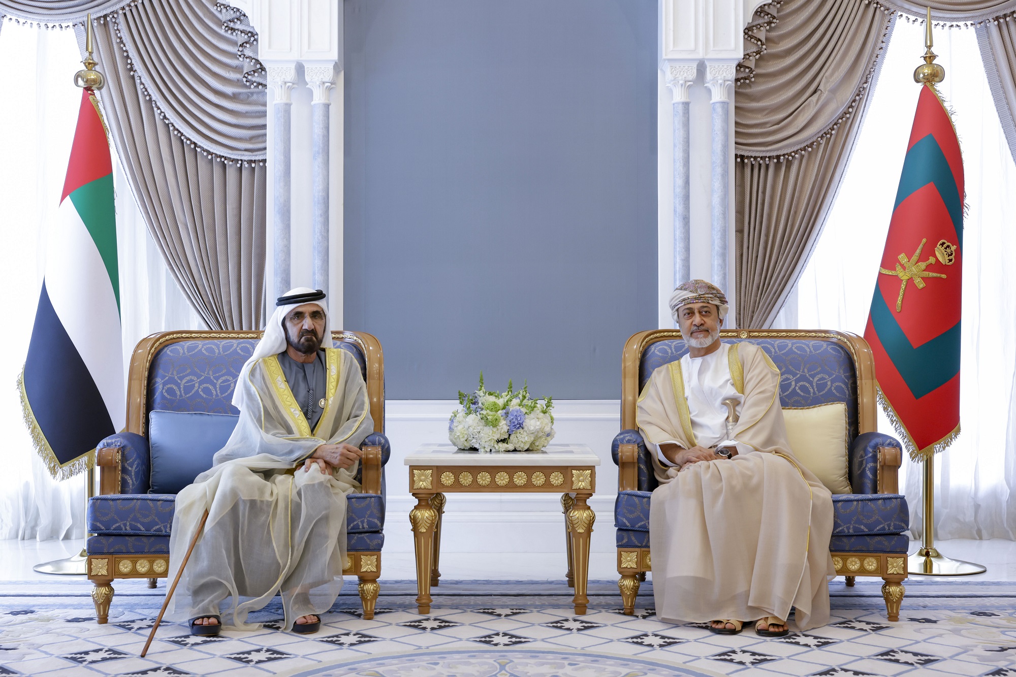 Mohammed bin Rashid meets with Sultan of Oman and explores new ...
