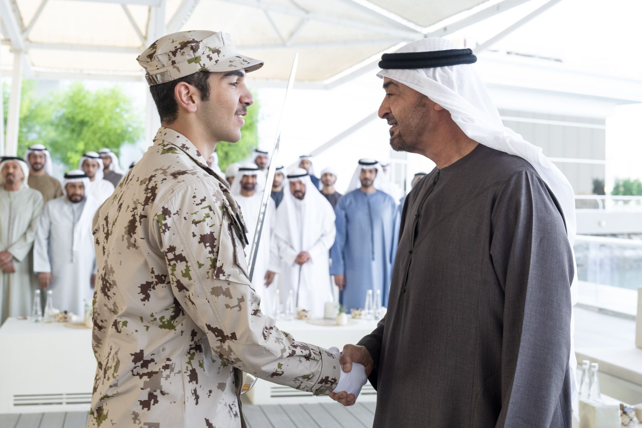 UAE President receives Mohammed bin Rashid bin Mohammed bin Rashid ...