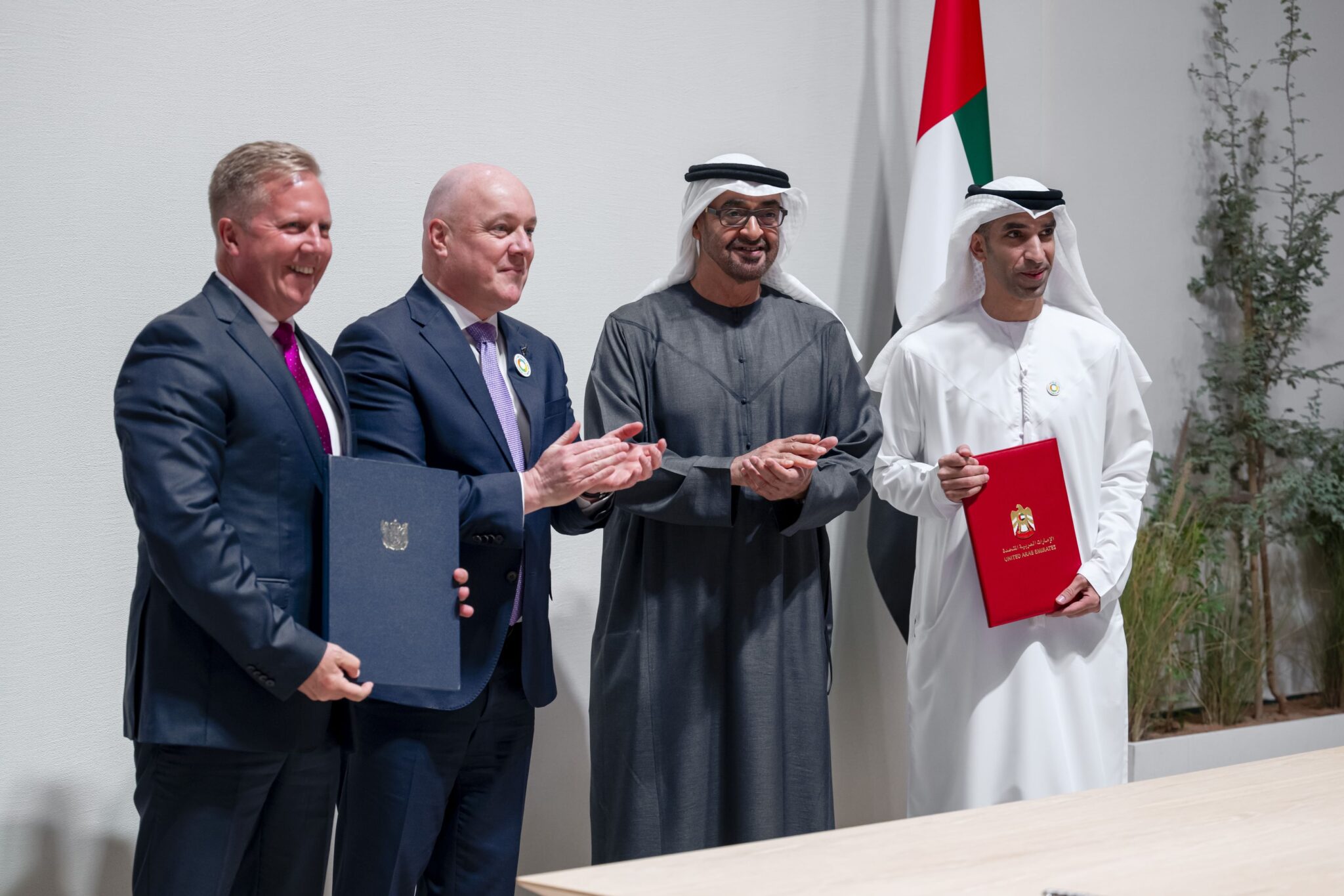 UAE President, New Zealand Prime Minister witness signing of ...