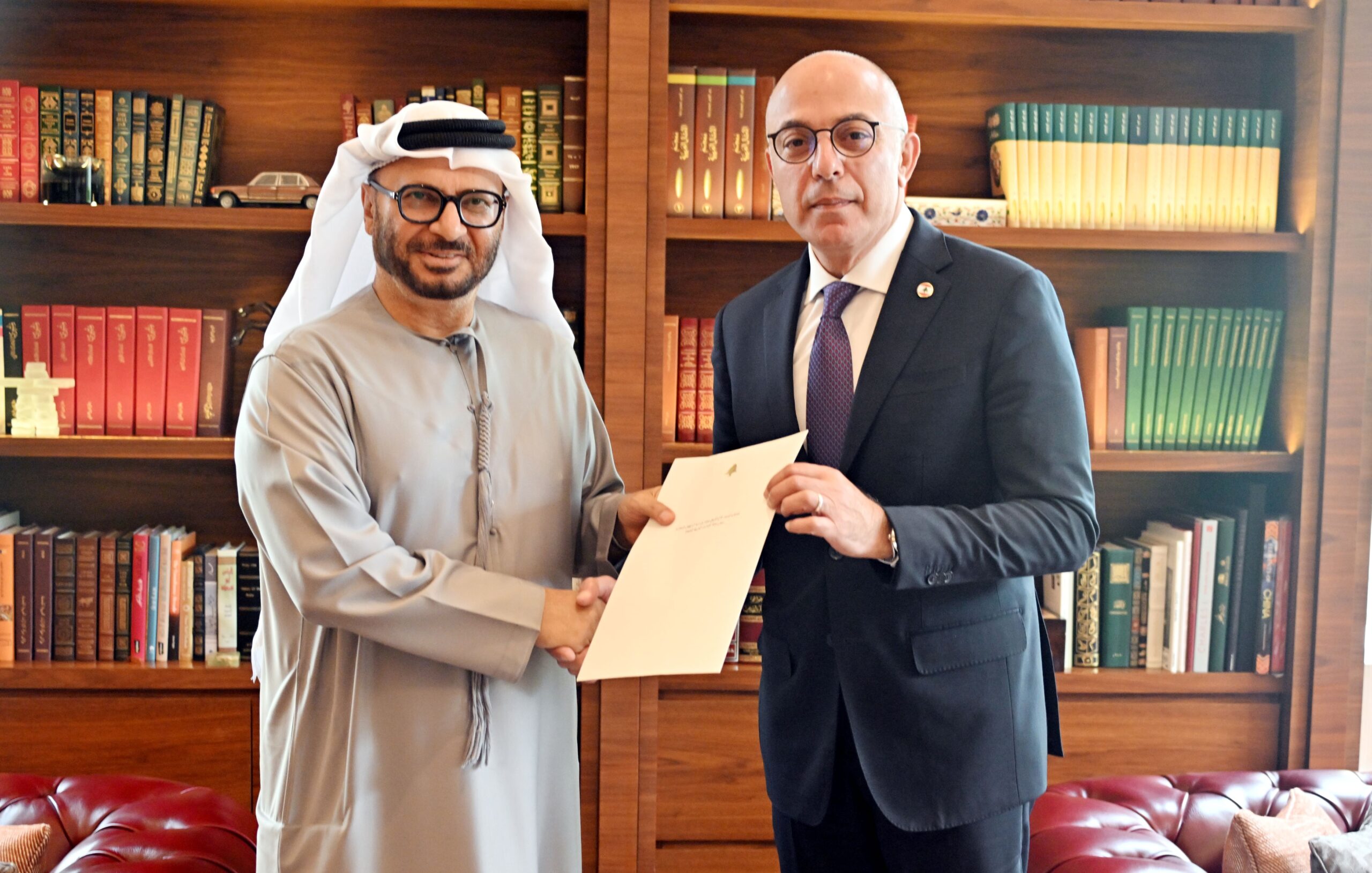 UAE President receives written message from Lebanese President - Made ...
